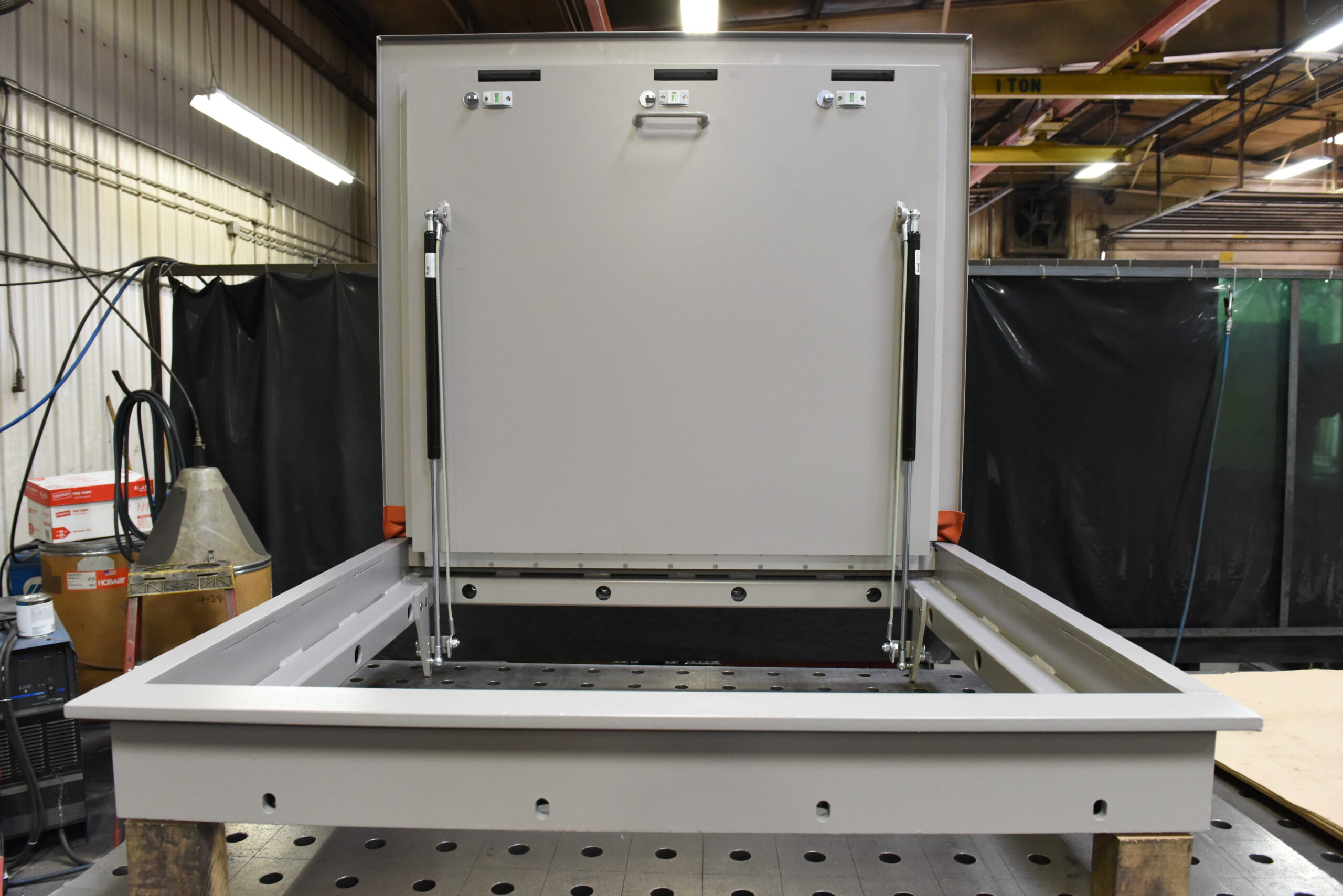 security hatch window